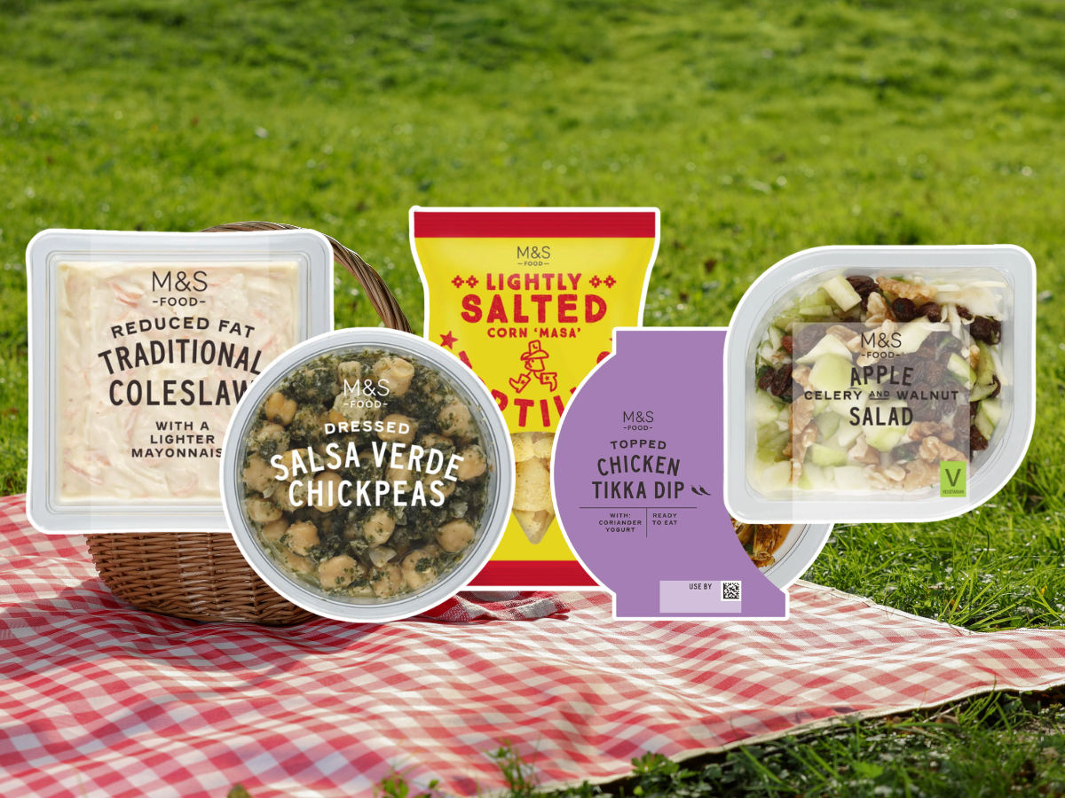 15 healthier M&S picky bits to add to your picnic this summer